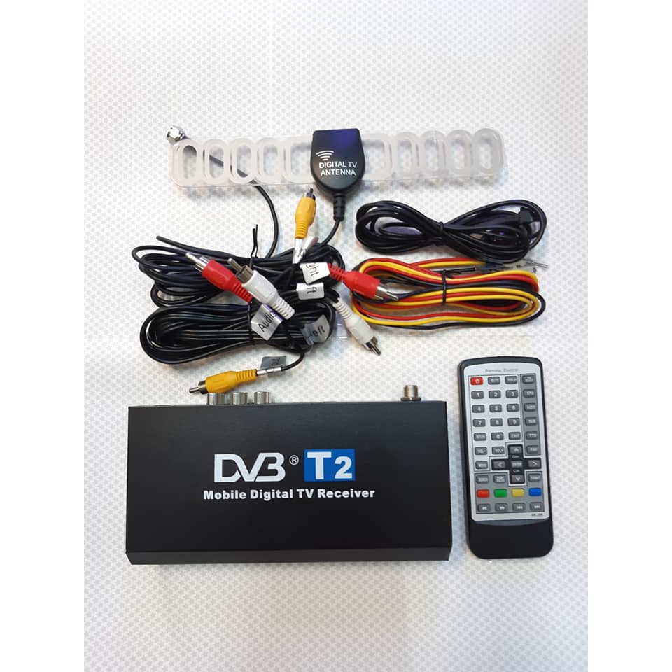 DVB-T2 กล่องรับสัญญาณ TV Digital ติดรถยนต์ TV DVB - T2 HD หนึ่งเสา ...