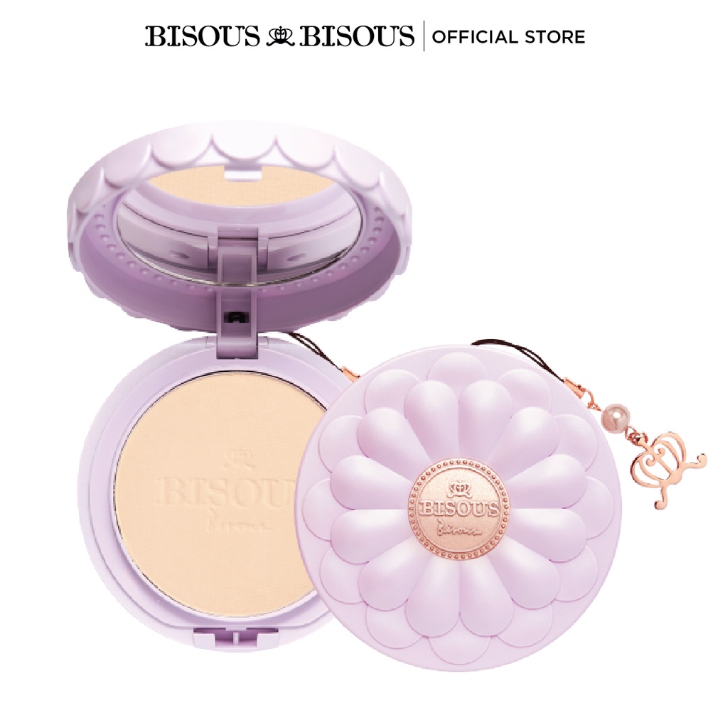 Bisous Bisous New Formula Miracle Blooming Anti-Aging Powder Pact SPF30 PA+++ | Shopee Thailand
