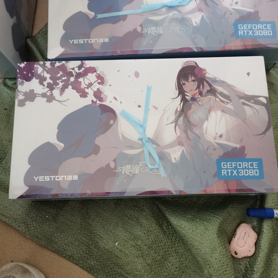 Yeston Nvidia RTX 3080 Sakura Hitomi GDDR6X 10GB | Shopee Thailand