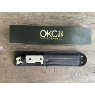 Ontario RAT-7 Survival Knife w/Nylon Sheath{8668} | Shopee Thailand