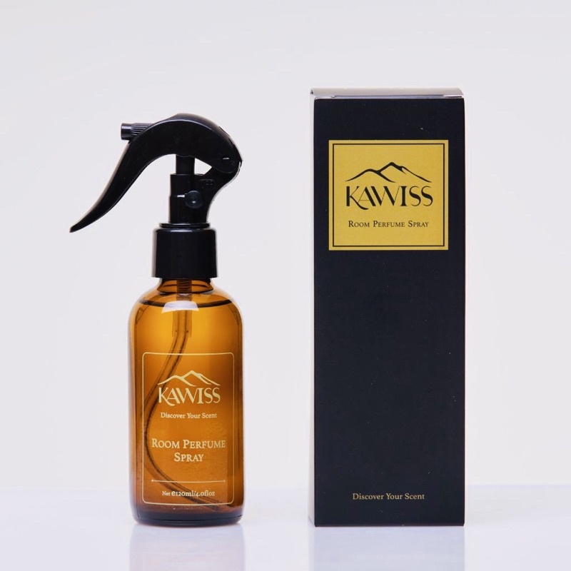 สเปรย์หอมปรับอากาศภายในบ้าน ขนาดบรรจุ 120 ML Kawiss Room Perfume Spray ...