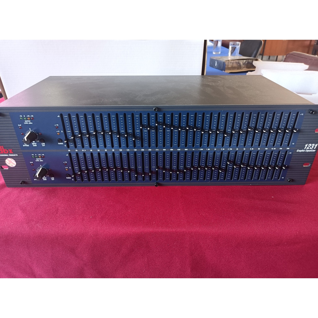 DBX 1231 เครื่องปรับแต่งความถี่สัญญาณเสียง อีคลอไลเซอร์ Dual Channel 31 ...