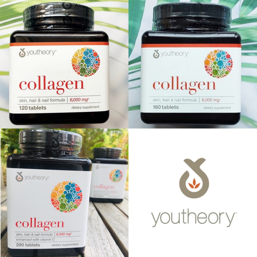30% OFF EXP: 04/2024(Youtheory®) Collagen Skin, Hair & Nail Formula ...