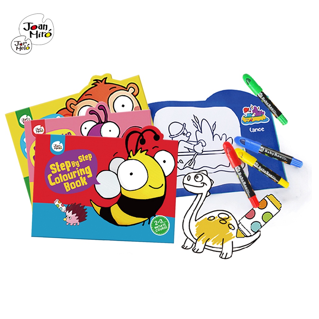 Joan Miro สมุดระบายสีสำหรับเด็ก Step By Step Coloring Book ของเล่นเด็ก1 ...