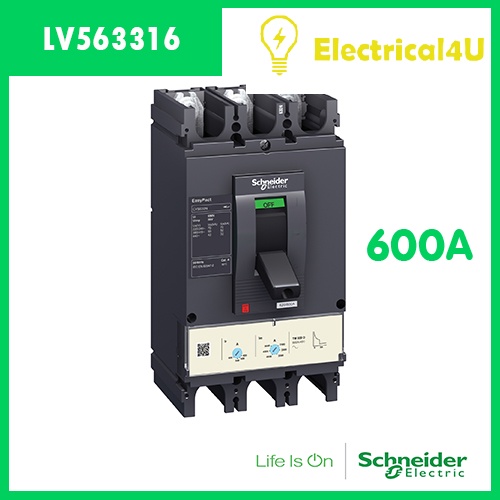 Schneider Electric LV563315 LV563316 EasyPact CVS (3P) ติดตั้งพร้อม ...