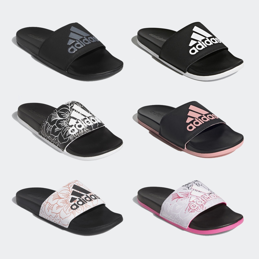 Adidas รองเท้าแตะ Adilette Comfort Slides (6สี) | Shopee Thailand