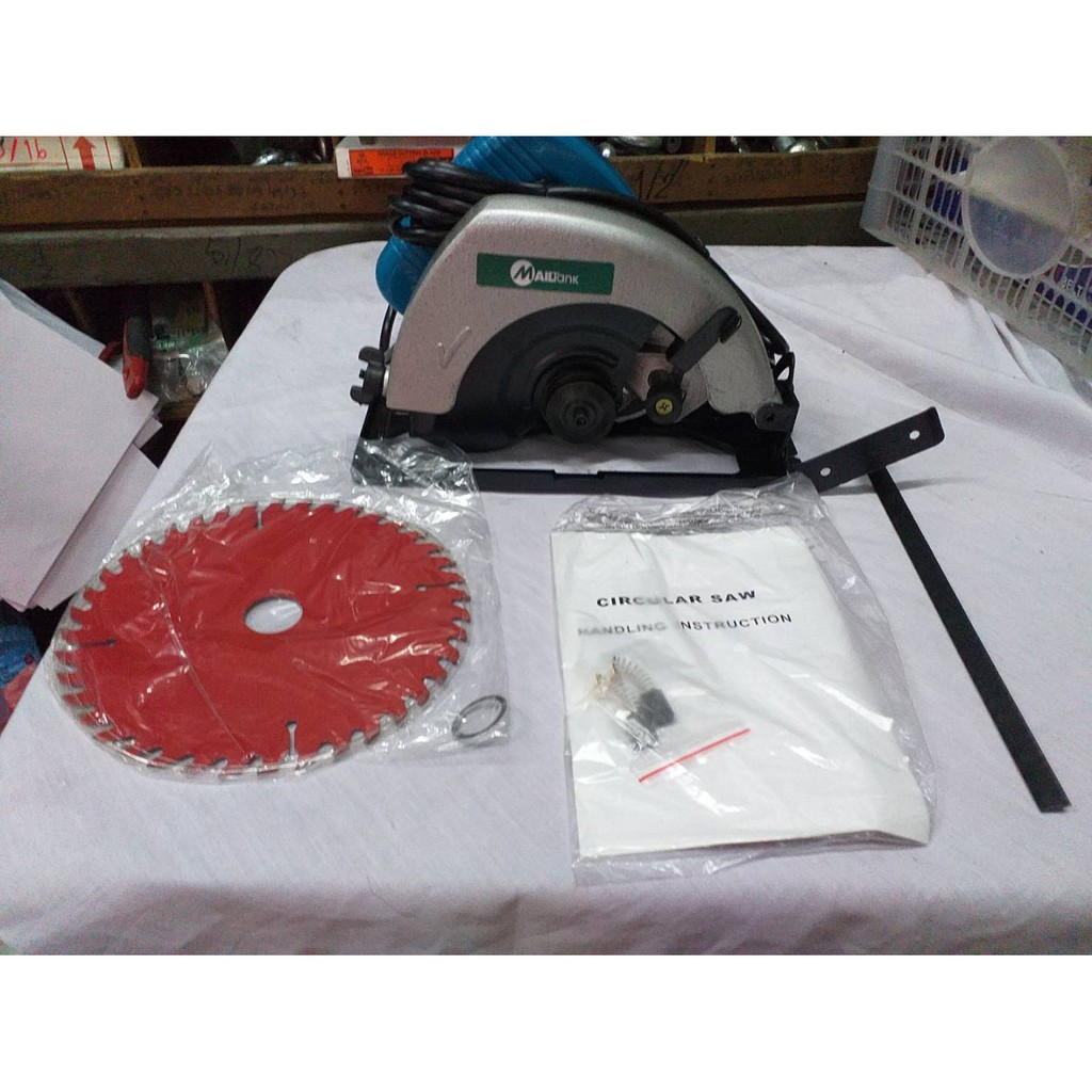 เลื่อยวงเดือน 7 นิ้ว MILLTEC รุ่น P096 ขนาด 1050 วัตต์ แถมใบเลื่อยมาพร้อมในกล่อง !!!ราคาดี ...