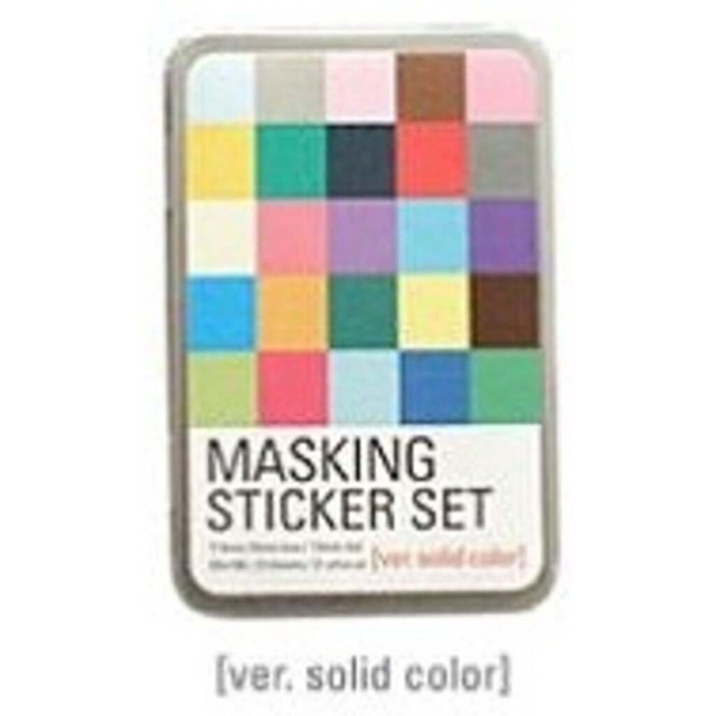 สติ๊กเกอร์ masking sticker set(แบบ refill) | Shopee Thailand