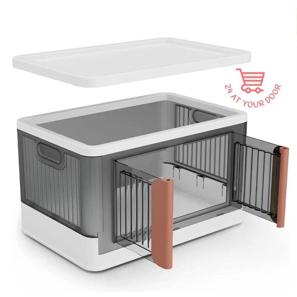 กล่องเก็บของพับได้ รุ่น 32L /72L📌Set 1 ชิ้น📦ทุกรุ่น🎯กล่องเก็บของอเนกประสงค์ พับได้ ซ้อนได้ มีล้อ ...