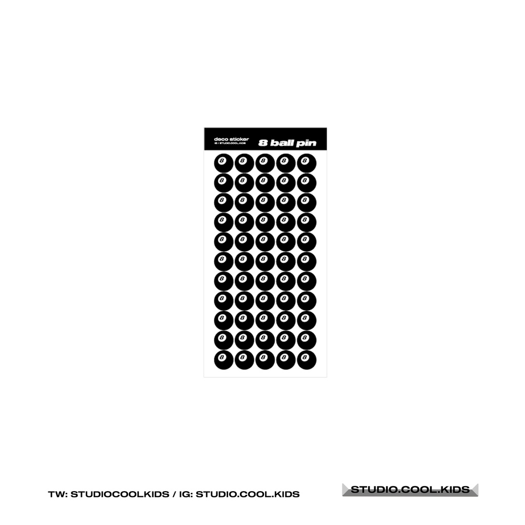 สติ๊กเกอร์ โฮโลแกรม hologram stickers 8 ball pin | Shopee Thailand