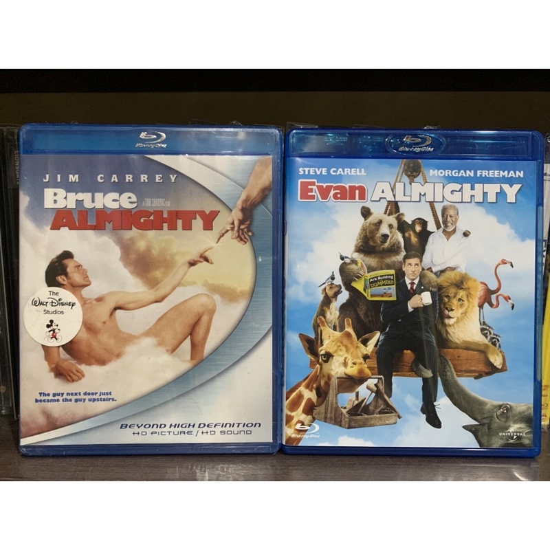 Blu-ray แท้ หายาก เรื่อง Bruce almighty & Evan Almighty เสียงไทย บรรยาย ...