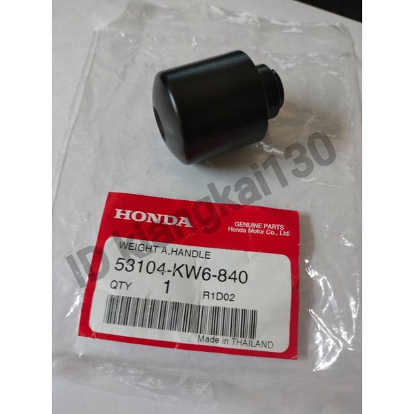 53104-KW6-840ตุ้มปลายแฮนด์NSR150SP(แท้)ราคาต่อชิ้น | Shopee Thailand