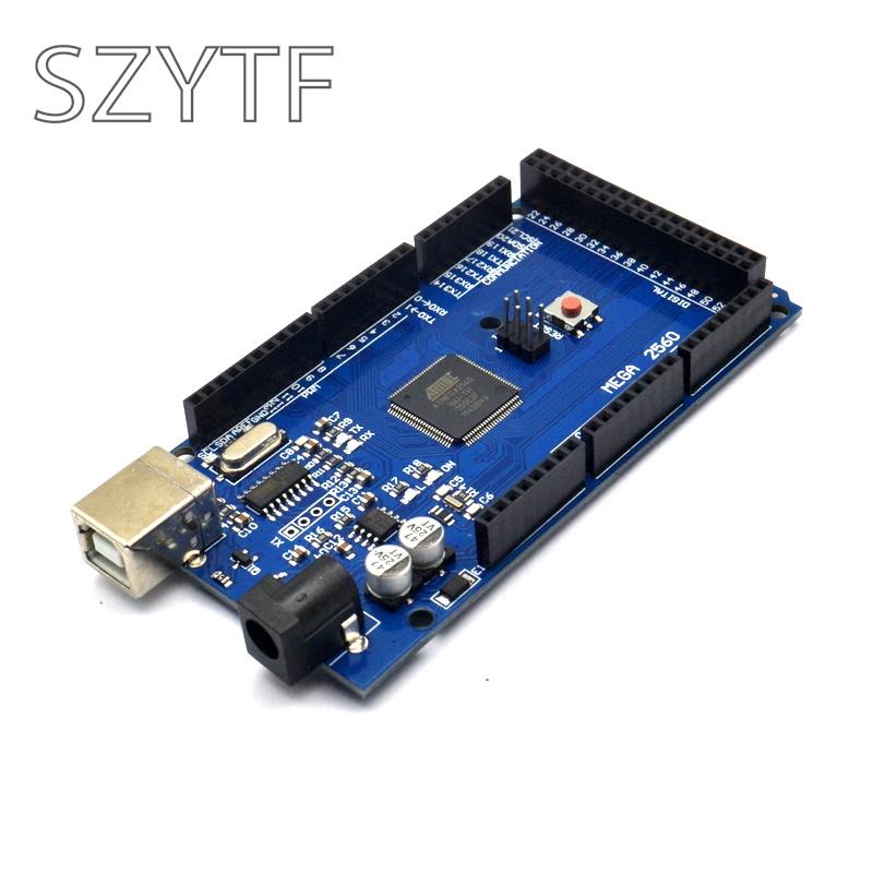 MEGA2560 MEGA 2560 R3 ATmega2560-16AU CH340G AVR USB board Development ...