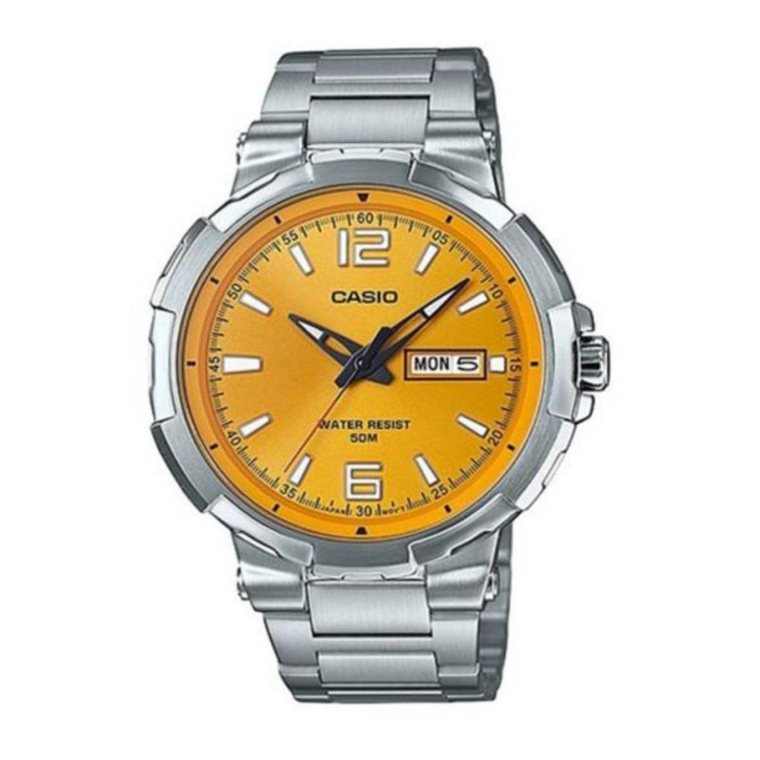 Casio Standard นาฬิกาผู้ชาย สายสเตนเลส รุ่น Mtp E119d 9av Shopee Thailand