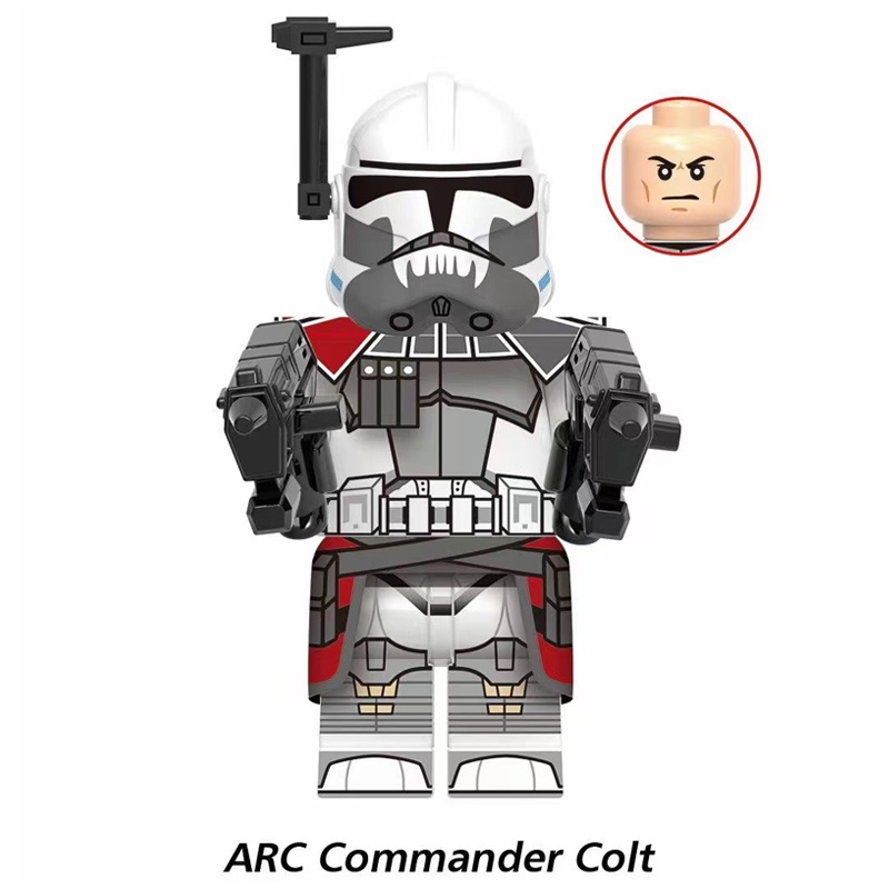 ใหม่ ฟิกเกอร์ Star Clone Trooper ARC Commander Rex Wars ขนาดเล็ก ของ ...