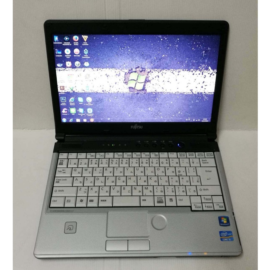 โน๊ตบุ๊คมือสอง Notebook Lifebook S761 Fujitsu i5-2520M(RAM:4/HDD:250 ...