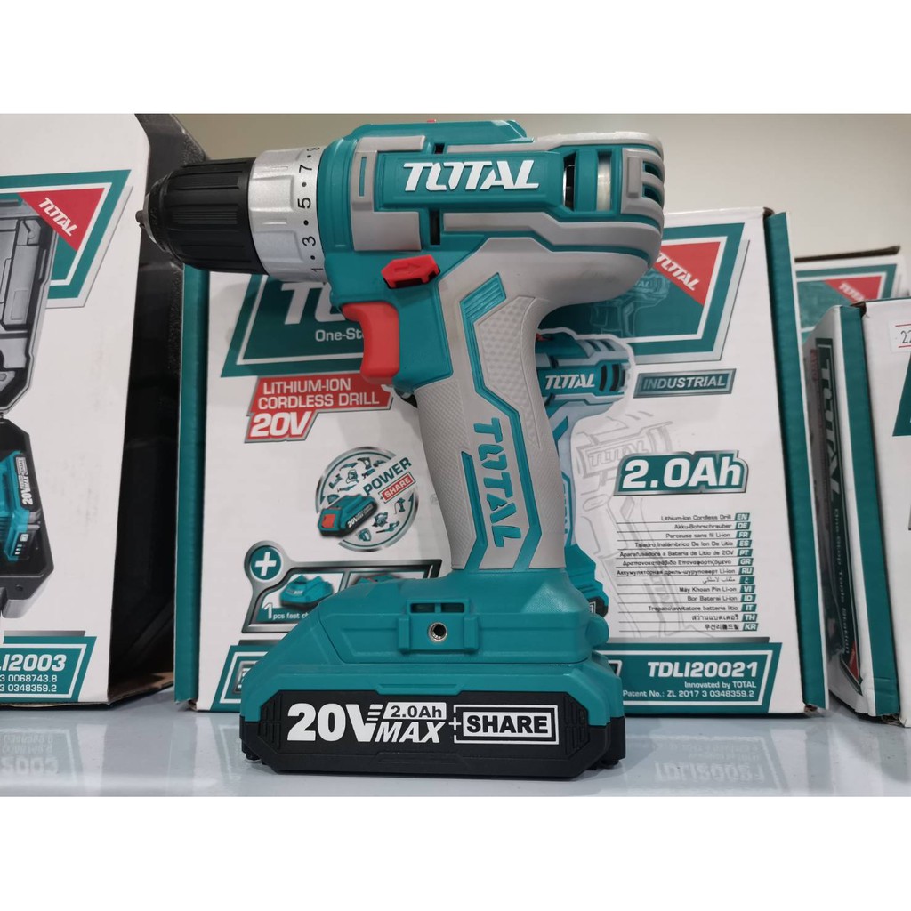 สว่านแบตเตอรี่ไร้สาย 20V ปรับซ้ายขวา #TDLI-20021 | Shopee Thailand
