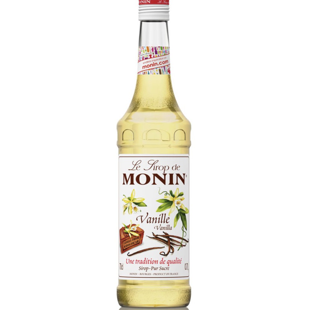 Monin Vanilla syrup โมนินน้ำเชื่อมวนิลา 700 ml. | Shopee Thailand