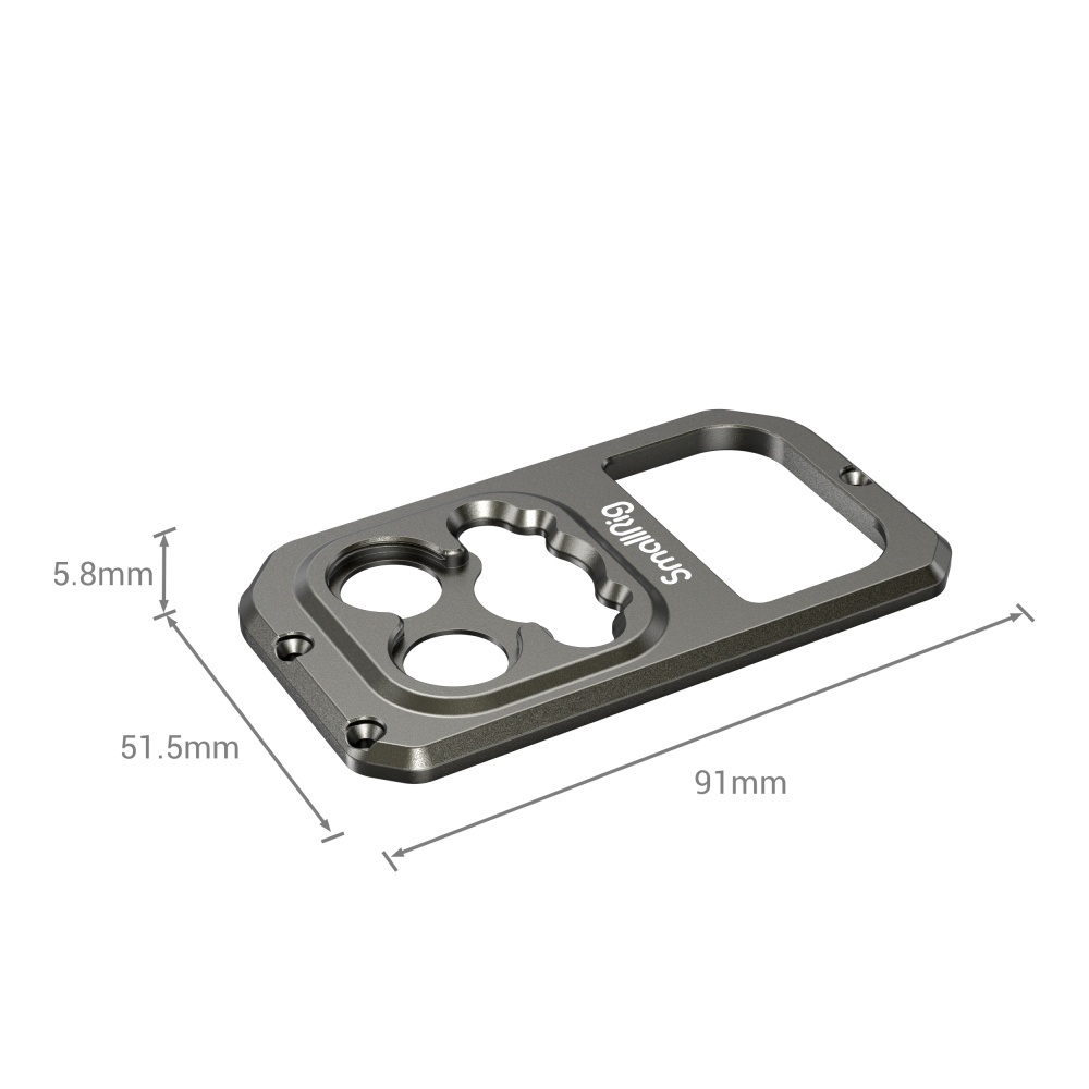 SmallRig 3634 17mm threaded lens backplate for iPhone 13 Pro Max cage ...