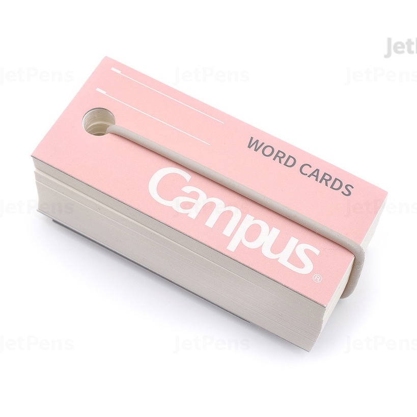 Campus Word Cards สมุดจดศัพท์ การ์ดคำศัพท์ แบบพกพา สินค้านำเข้าจาก ...