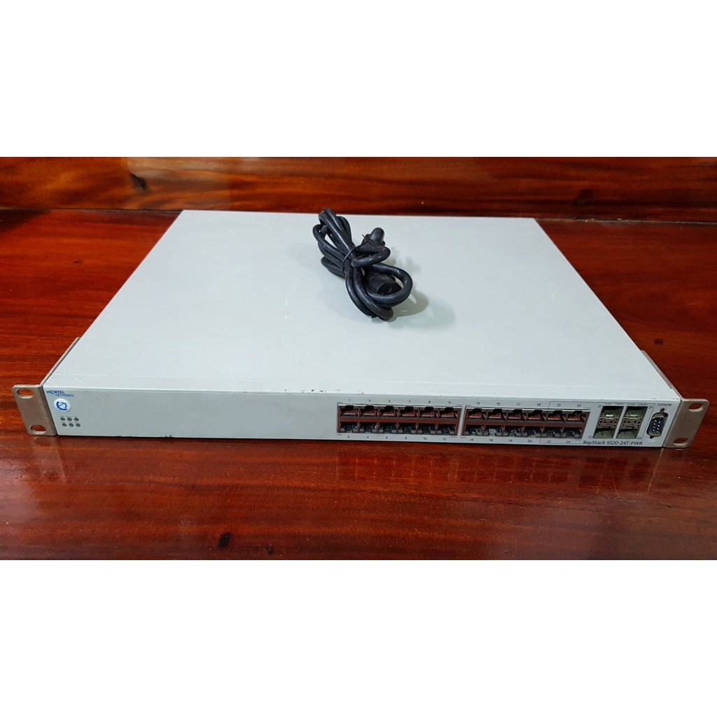 Switch สวิทช์ Nortel รุ่น BayStack 5520-24T 4 SFP มือสอง | Shopee Thailand