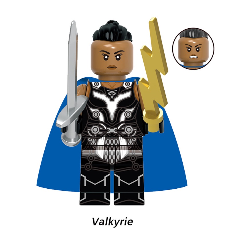 Thor: บล็อกตัวต่อ รูป Marvel Heroes Love and Thunder ขนาดเล็ก ของเล่น ...