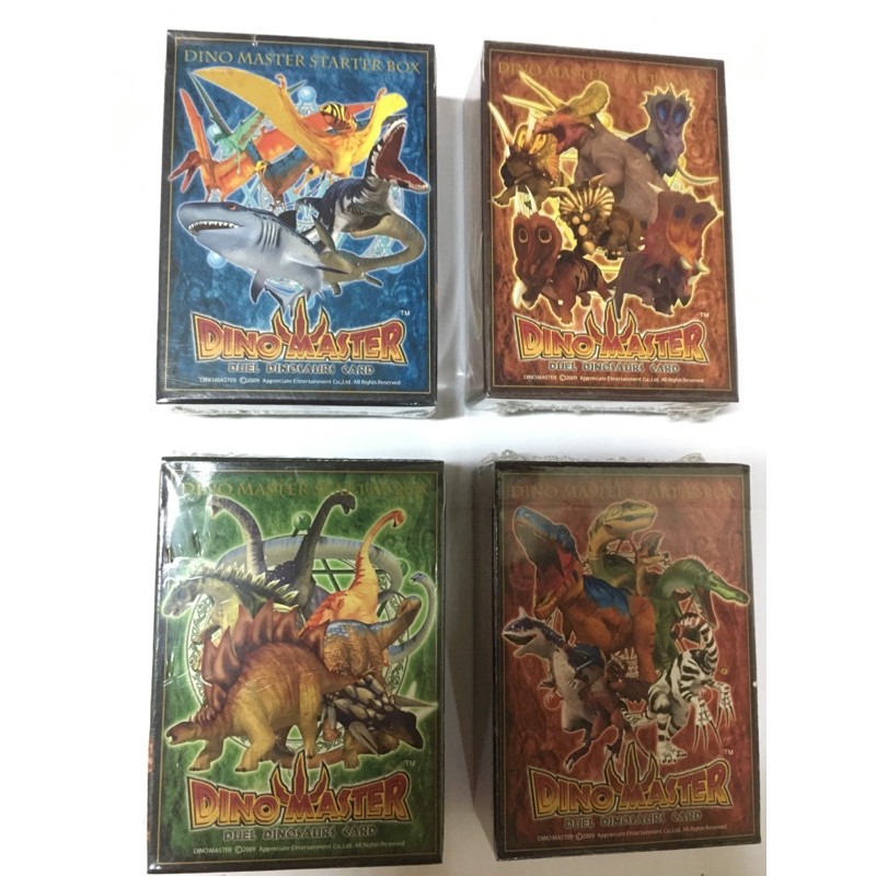 การ์ดไดโนมาสเตอร์ Dino master ชุดที่ 1 ชุดเริ่มต้น Starter Deck 1 กล่อง ...