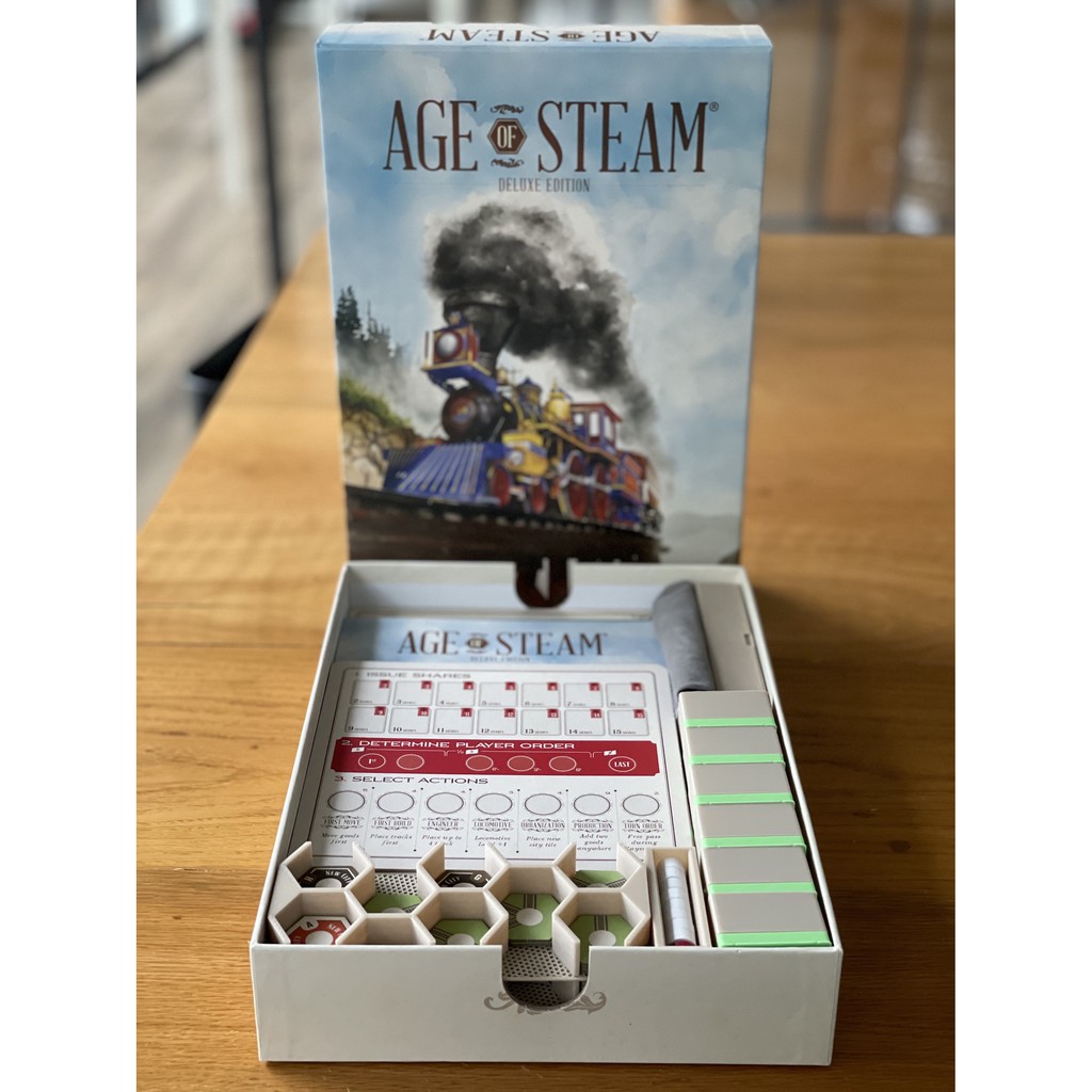 Tidy Insert สำหรับเกม Age of Steam (Deluxe Edition) | Shopee Thailand