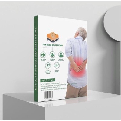 Pain relief necki patches แผ่นแปะสมุนไพรแก้ปวดต้นคอและกล้ามเนื้ออักเสบ ...