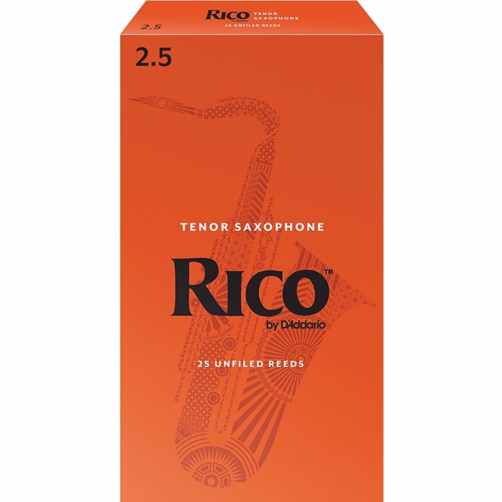 Rico ลิ้นเทเนอร์ แซกโซโฟน กล่องส้ม Tenor saxophone reeds orange box NO ...