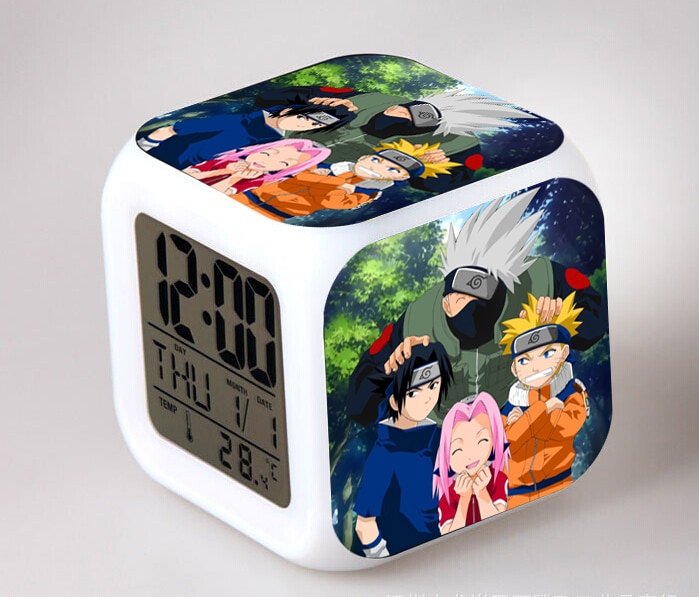 Anime Naruto Alarm Clock Uchiha Itachi Uchiha Sasuke Sharingan Uzumaki ...