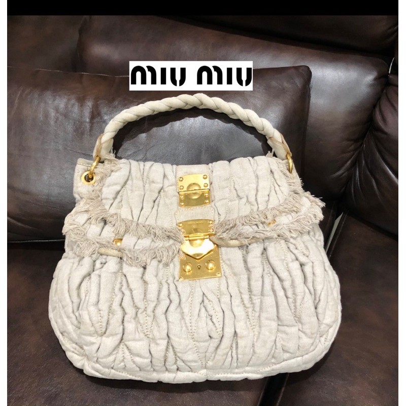 😀Miu mini แท้ 💯 กระเป๋าสวย มิควรพลาด | Shopee Thailand