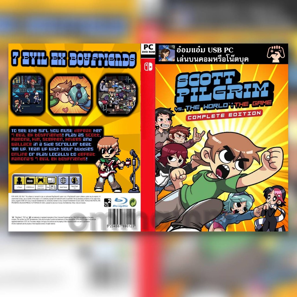 เกมส์ PC USB Flashdrive เกม Scott Pilgrim – Complete Edition [Yusu ...