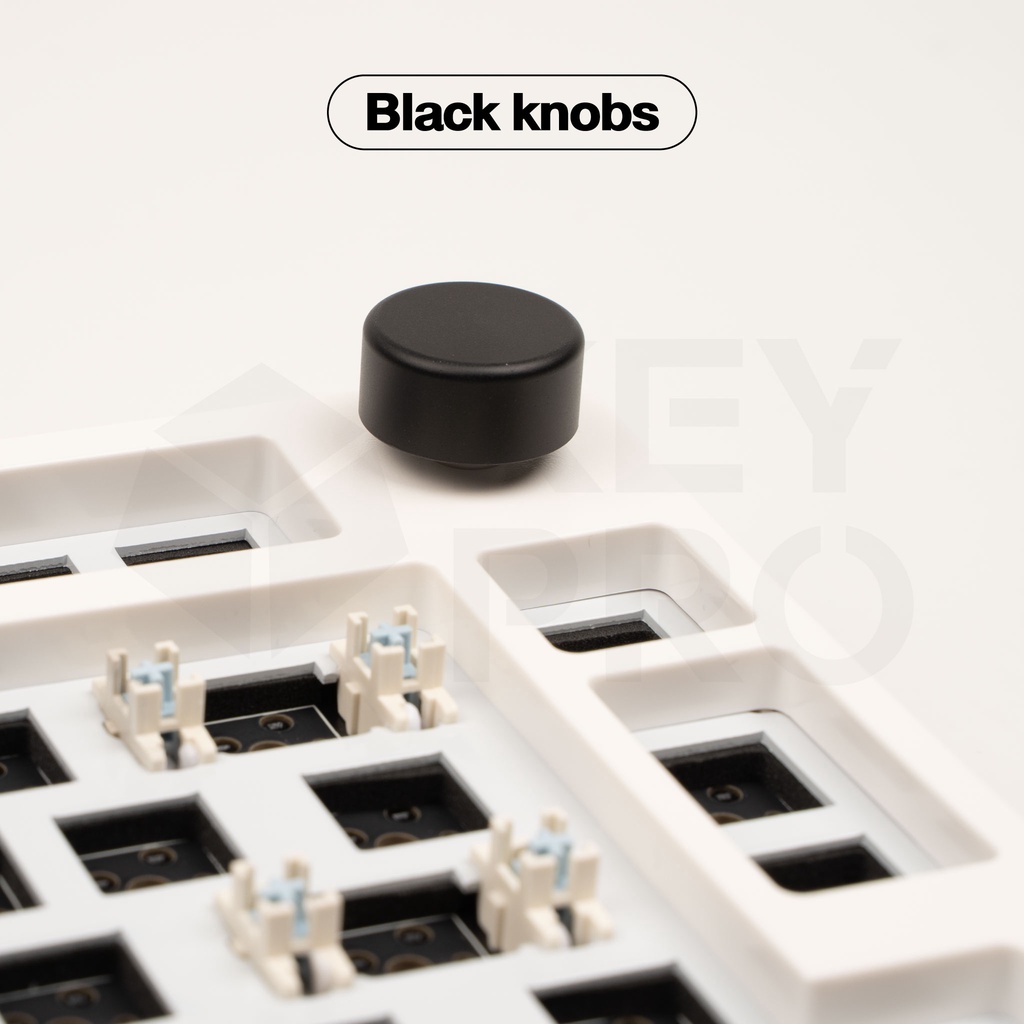 ปุ่ม Knob NJ80 NJ98 ทรงกลมแบน 6 สี คีย์บอร์ด Custom Keyboard สำหรับ ...
