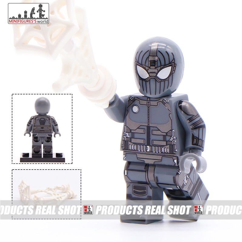 ฟิกเกอร์ Spider Man Mysterio Quentin Beck Marvel Super Heros ขนาดเล็ก ...