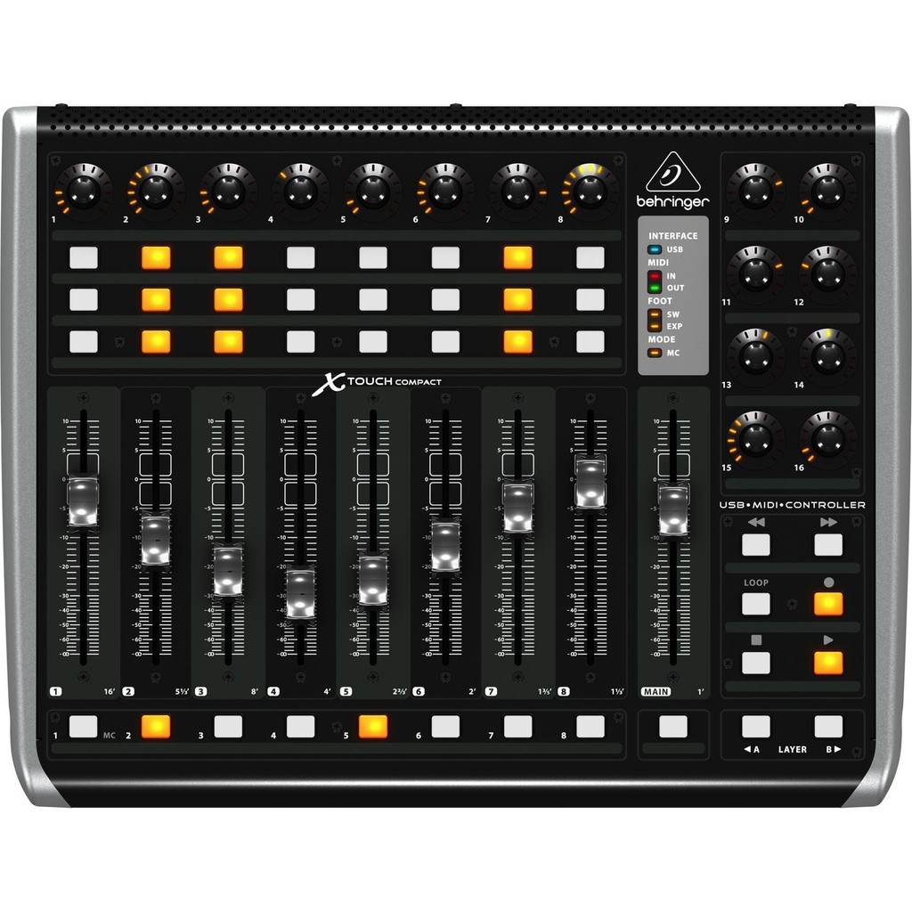 BEHRINGER X-TOUCH COMPACT Universal Control Surface | Shopee Thailand