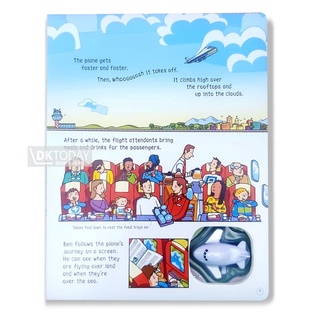 DKTODAY หนังสือ USBORNE WIND-UP BOOKS :PLANE WITH MODEL (AGE 3+) | Shopee Thailand