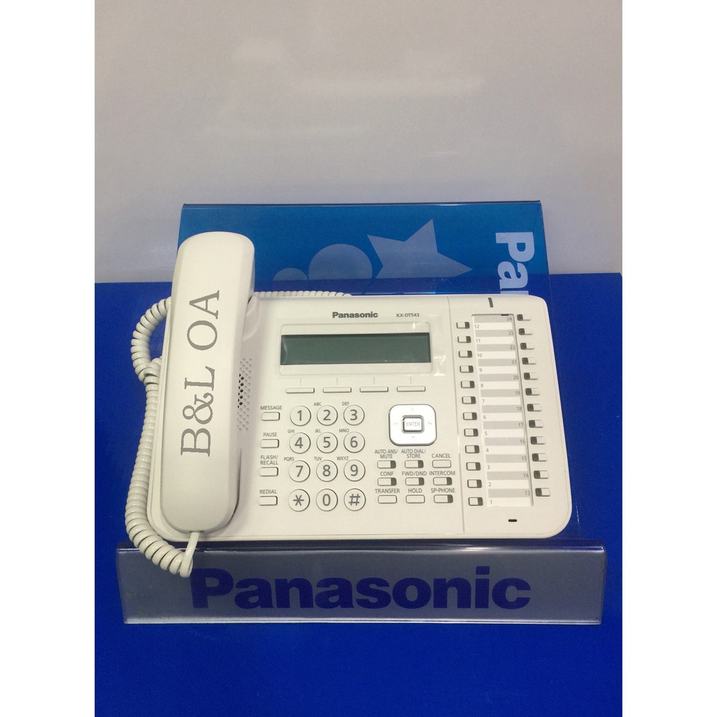 KX-DT543X Panasonic Digital Phoneโทรศัพท์แบบดิจิตอลคีย์ ใช้กับตู้สาขา | Shopee Thailand