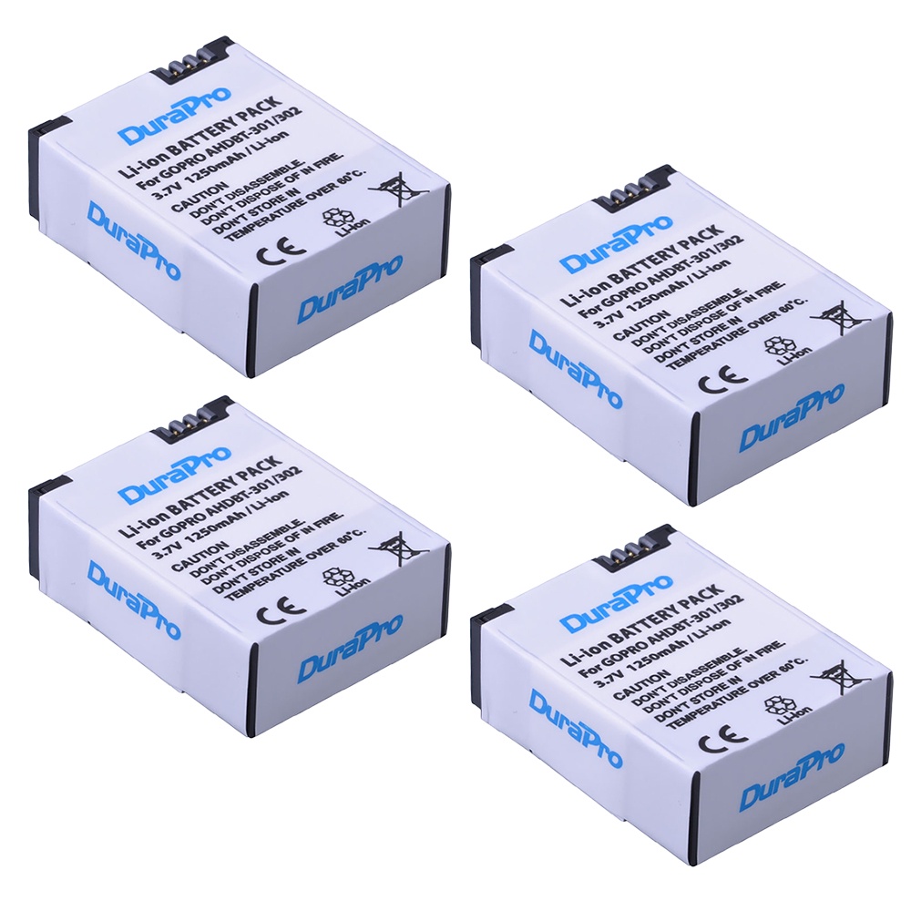 1250มิลลิแอมป์ชั่วโมง AHDBT-301 Bateria AHDBT-302แบตเตอรี่แบบชาร์จไฟได้ ...