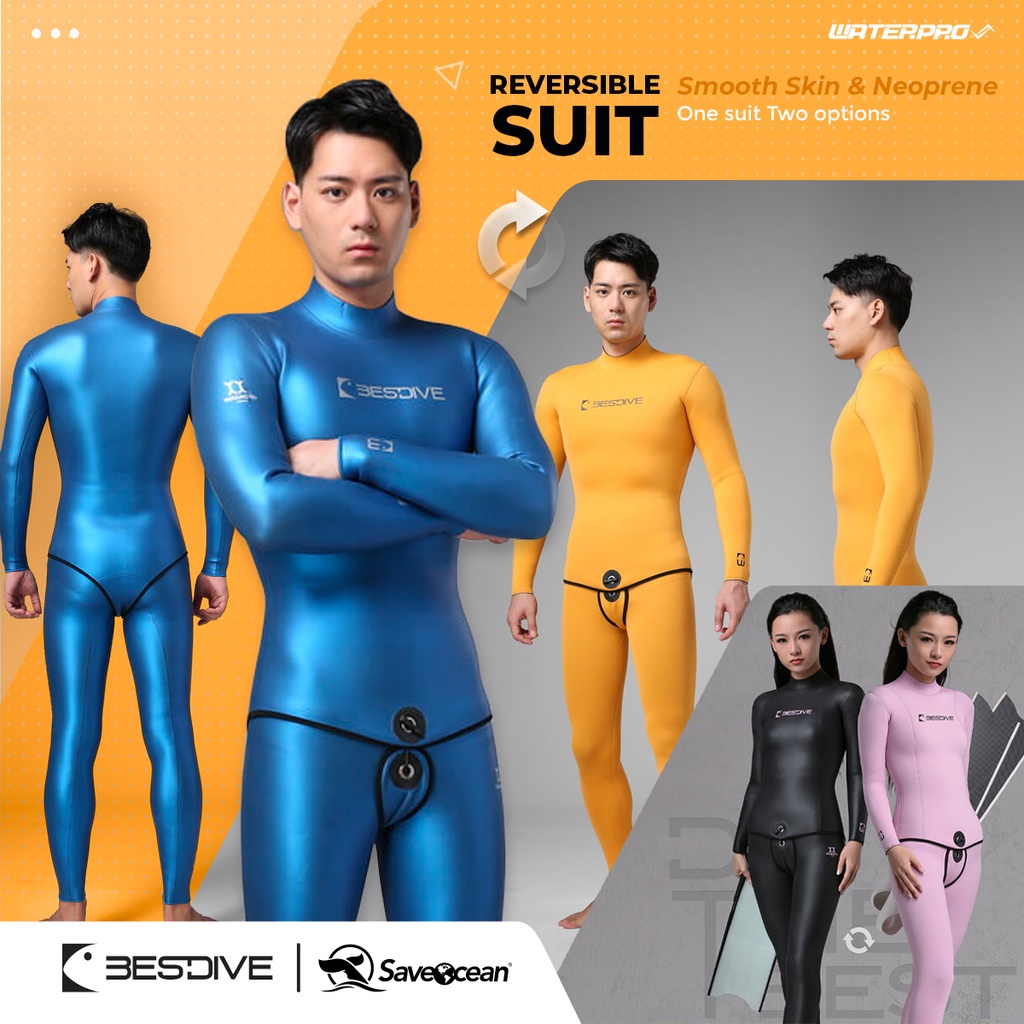 WETSUIT - BESTDIVE ผ้า YAMAMOTO - รุ่น Reversible Male/Female (PREORDER) กรุณาสอบถามก่อนสั่งซื้อ ...