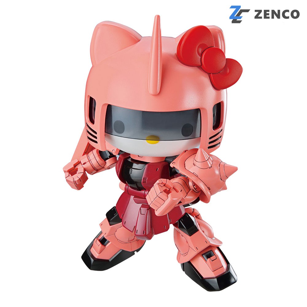 Bandai SD Hello Kitty / Char s Zaku II [SD Gundam Cross Silhouette ...