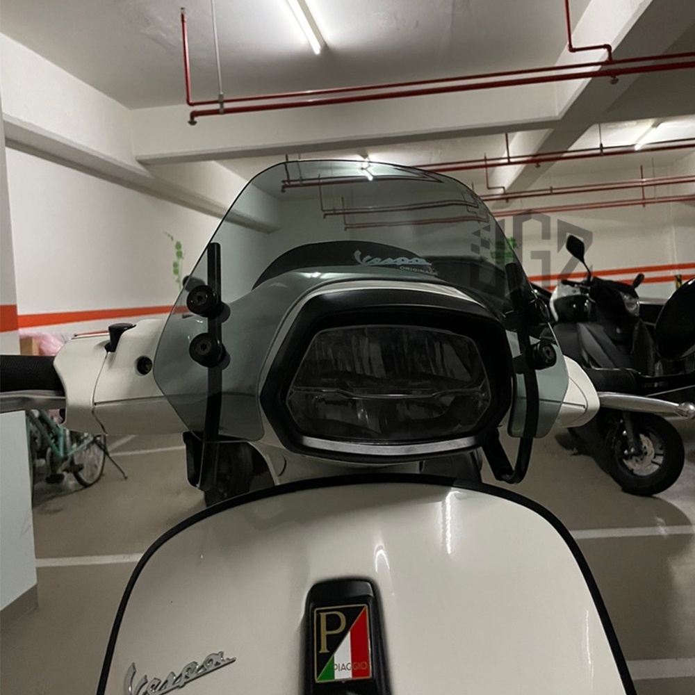 ชิลด์บังลม New Vespa ชิลด์ซิ่ง Sprint Primavera 150 GTS 300ชิวบังลม ชิว ...