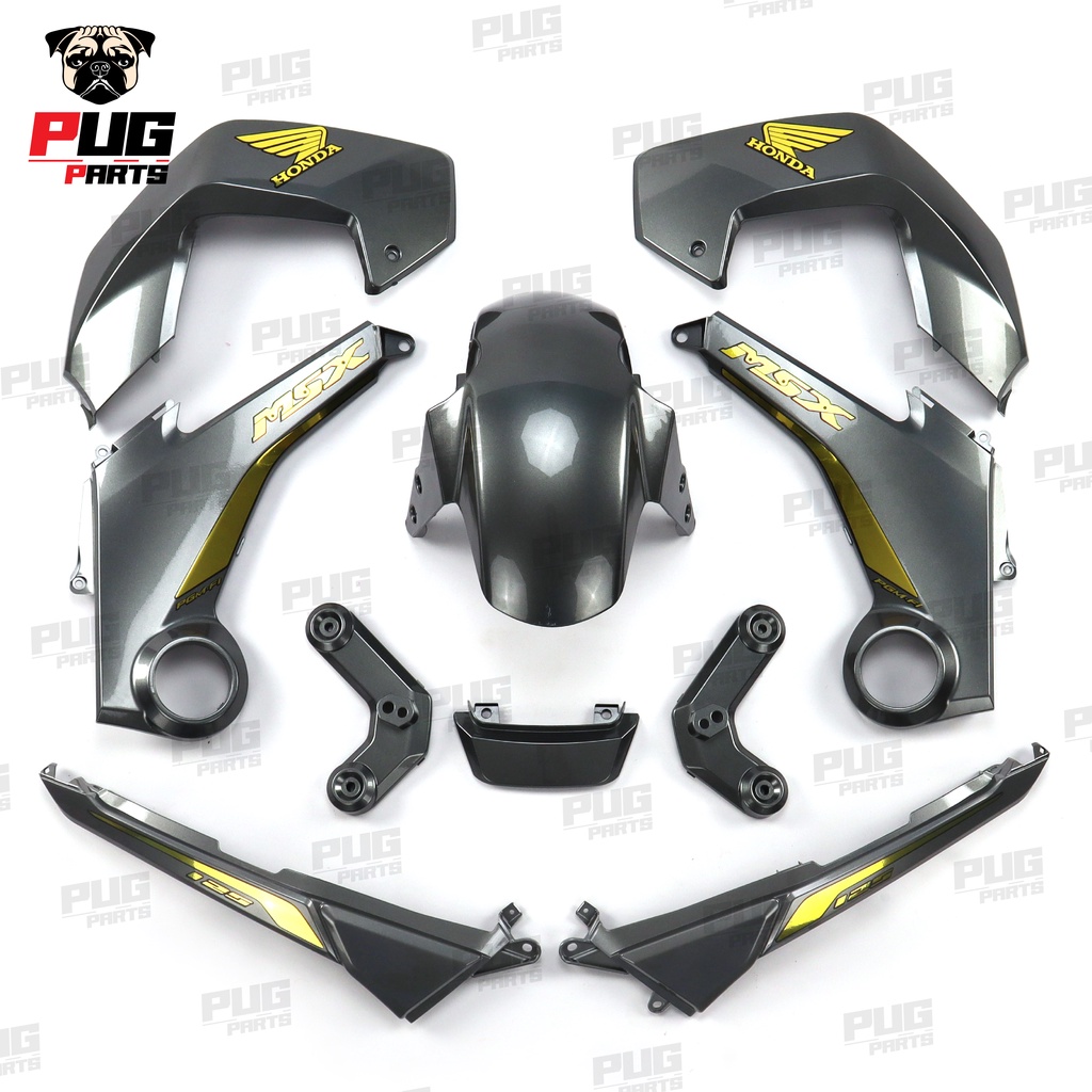 PUGParts ชุดสี MSX ตัวเก่า ชุดสีMSX 125 รุ่นแรก ปี2012-2015 (ชุด10ชิ้น ...