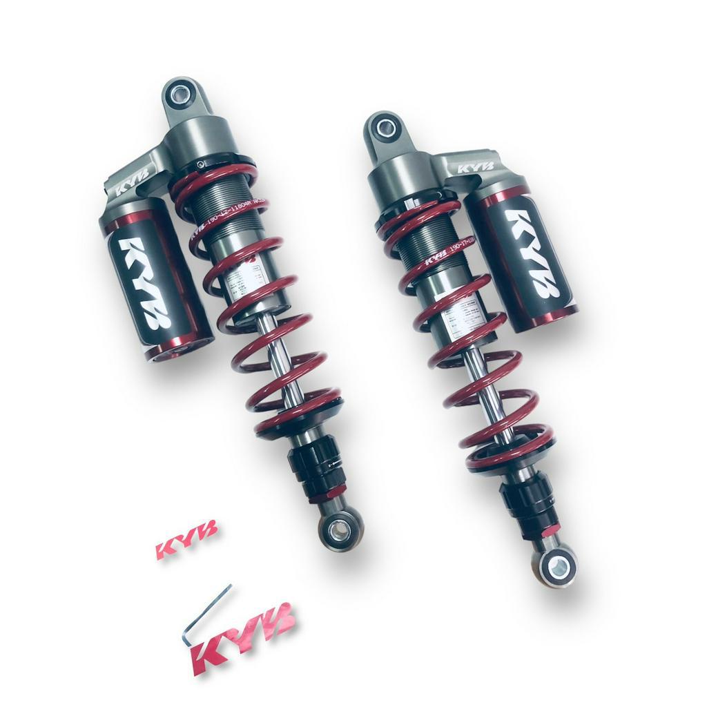 โช้คหลัง (KYB) K-Elite รุ่น WAVE110 Wave110i WAVE125i (330 mm) มี2สี สปริงดำ สปริงแดง | Shopee ...
