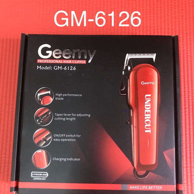 ปัตตาเลี่ยนไร้สาย Geemy GM-6126(ลับคมพร้อมใช้) | Shopee Thailand
