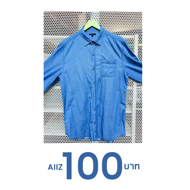เสื้อ AIIZ ชาย XL มือสอง สภาพ 98% | Shopee Thailand