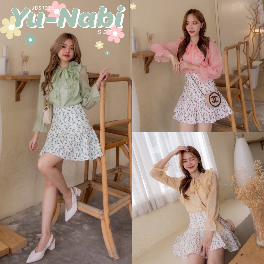 #JBS1026 Yu-Nabi Set* | Shopee Thailand