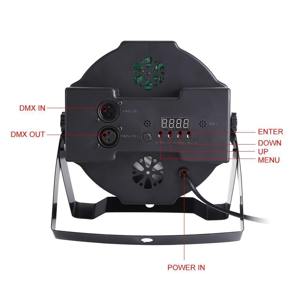 ไฟดิสโก้ ไฟปาร์ตี้ ไฟเธค ไฟพาร์ 72 วัตต์ 36LED ไฟเวที RGB PARTY ดิสโก้ ...