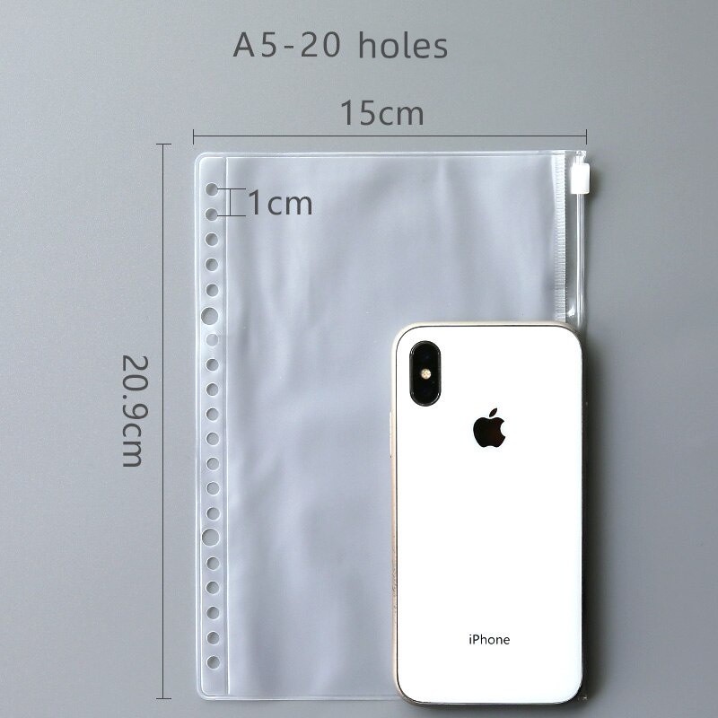 ถุงซิป PVC แบบใส กันน้ํา มีซิปรูด ขนาด A4 A5 A6 A7 B5 | Shopee Thailand