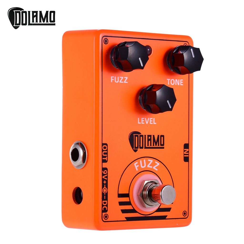 Dolamo D-2 FUZZ แป้นเหยียบเอฟเฟคกีตาร์ พร้อมทรูบายพาส อุปกรณ์เสริม ...